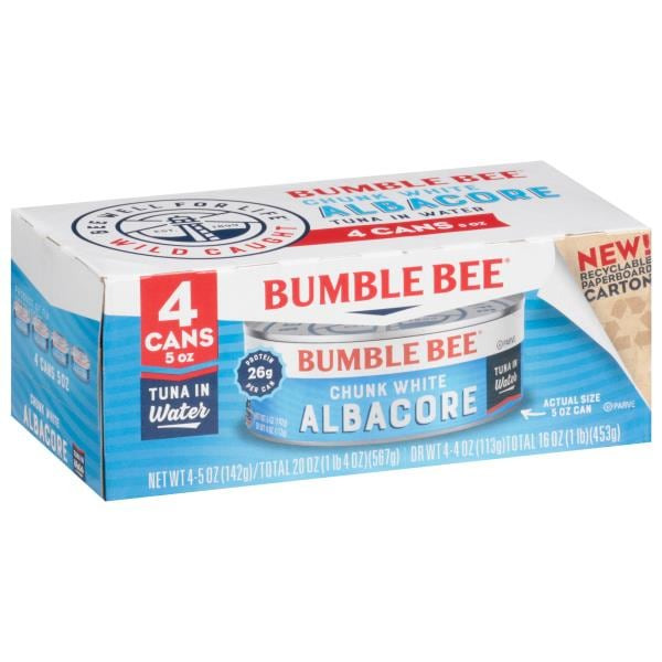Bumble Bee Chunk White Albacore Tuna in Water Same-Day Delivery or ...