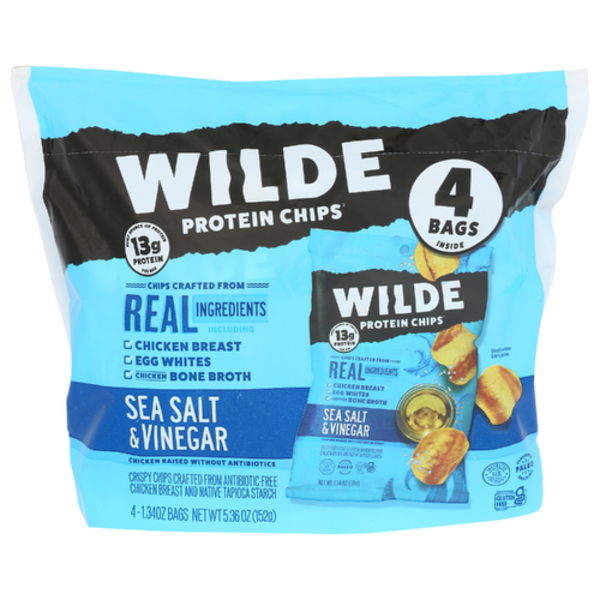 Wilde Chips Protein Chips, Sea Salt & Vinegar Same-Day Delivery or ...