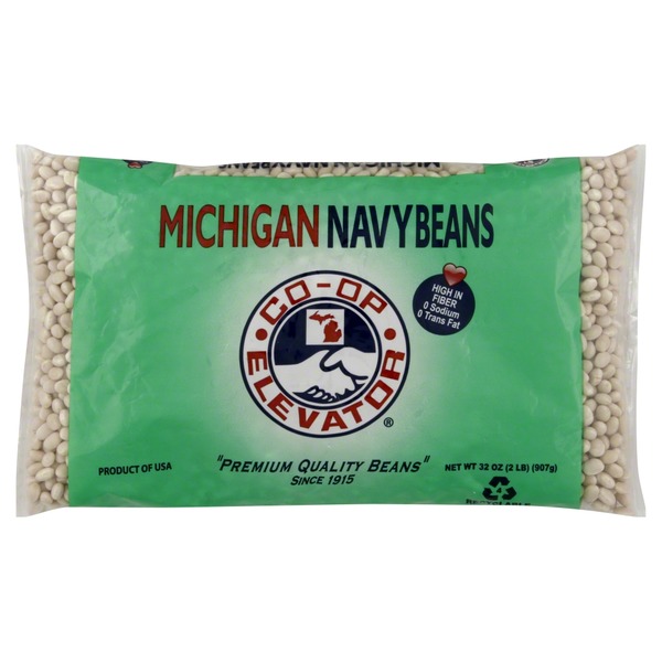 Co Op Elevator Navy Beans, Michigan (oz) - Instacart