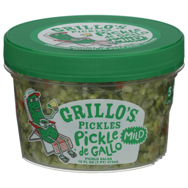 Sprouts Farmers Market Grillo's Pickles Mild Pickle De Gallo Pickle ...