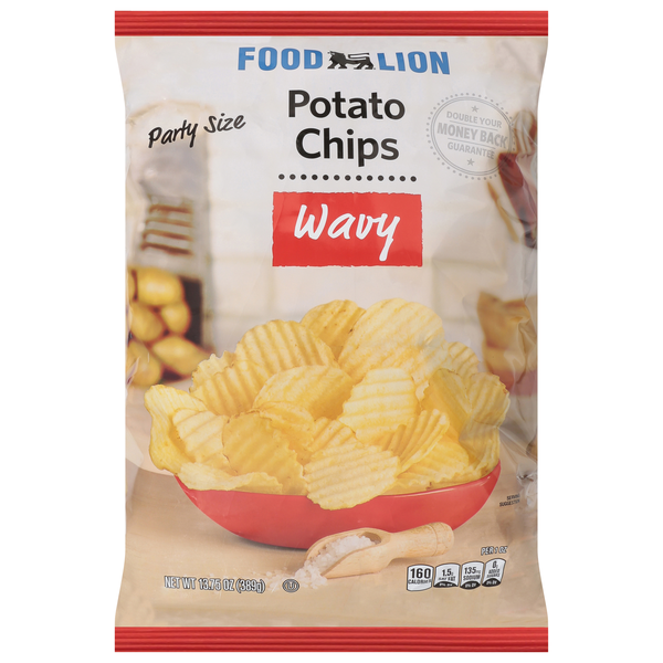 Food Lion Food Lion Party Size Wavy Potato Chips Same-Day Delivery or ...