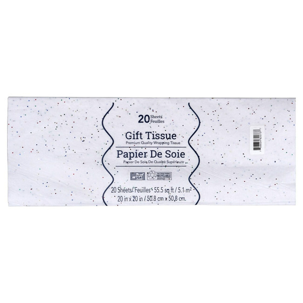 Dollar Tree White Sequin Tissue Same-Day Delivery | Dollar Tree