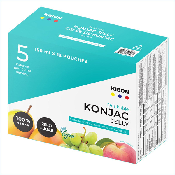 Kibon - Gelée de Konjac Variété, 12 × 150 ml Same-Day Delivery | Costco