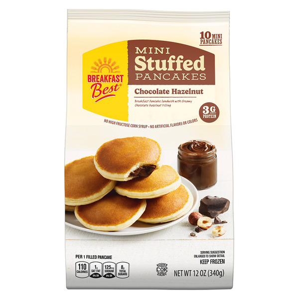 Chocolate Hazelnut Mini Stuffed Pancakes Same-Day Delivery or Pickup | ALDI