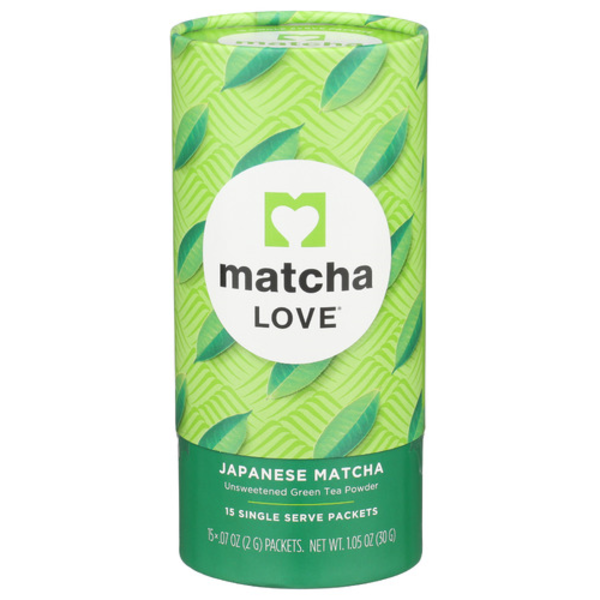 matcha LOVE Unsweetened Japanese Matcha Single-serve Packets Same-Day ...