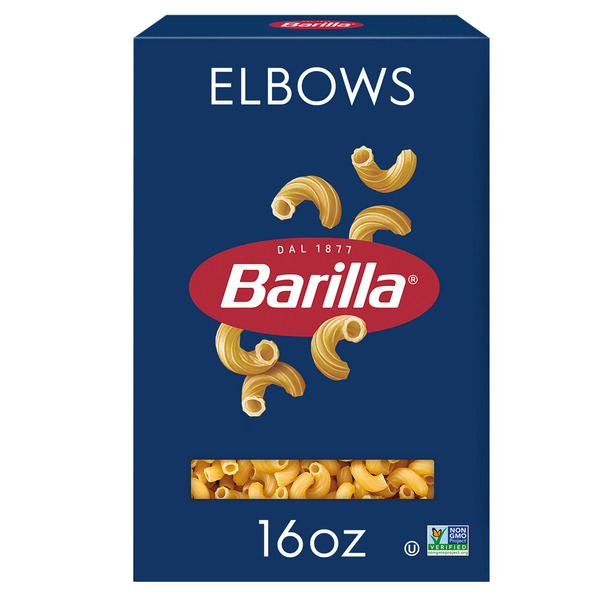 Wegmans Barilla Elbows - Non-GMO Pasta Made with Durum Wheat Semolina ...