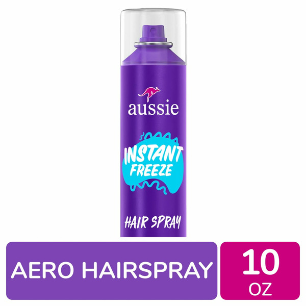 Kroger Aussie Instant Freeze Hair Spray for Curly Hair, Straight Hair ...