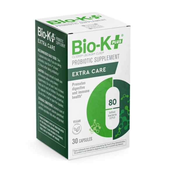 Bio-K Plus Probiotic, Extra Care 80B, Capsules Same-Day Delivery ...