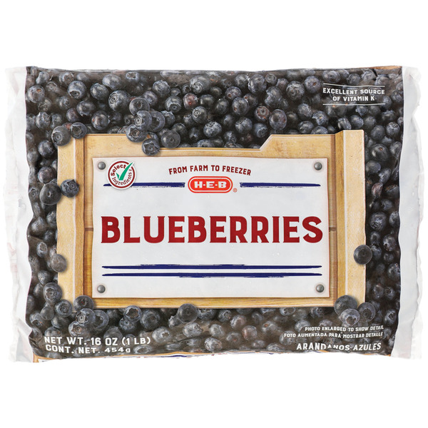 H-E-B H-E-B Blendables Frozen Blueberries Same-Day Delivery | Instacart