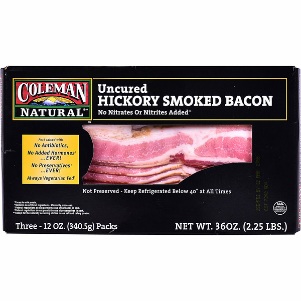 Coleman Hickory Bacon 3 pack Same-Day Delivery | Costco