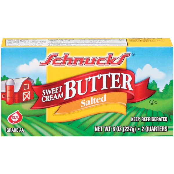 Schnucks Sweet Cream Salted Butter (8 oz) - Instacart