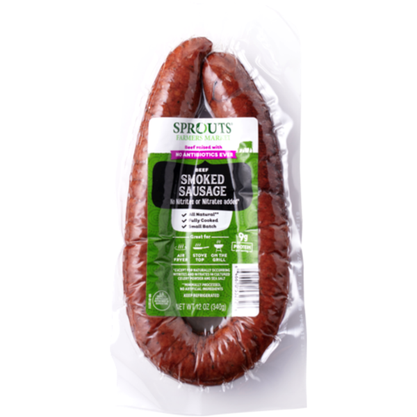 Sprouts Beef Smoked Sausage Loop Same-Day Delivery or Pickup | Sprouts ...