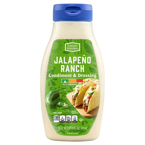ALDI Tuscan Garden Hot Ranch Jalapeno Pepper Same-Day Delivery or ...