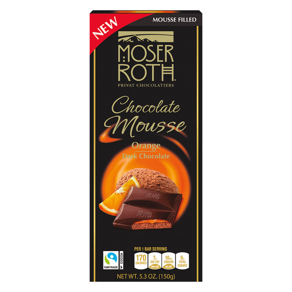 Moser Roth Dark Chocolate Mousse With Orange Same-Day Delivery or ...
