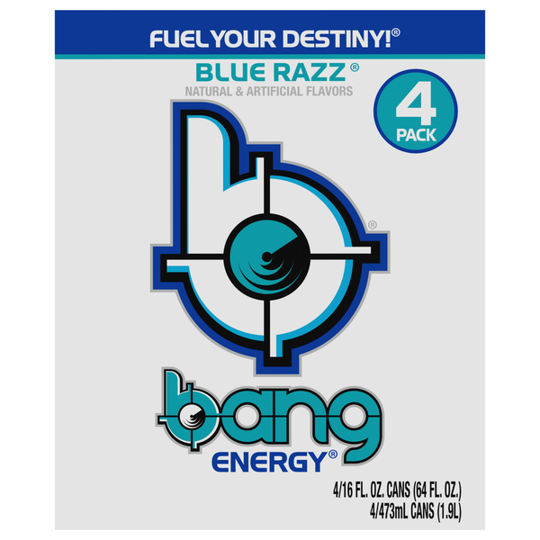 Bang Energy Blue Razz Same-Day Delivery or Pickup | Rancho San Miguel ...