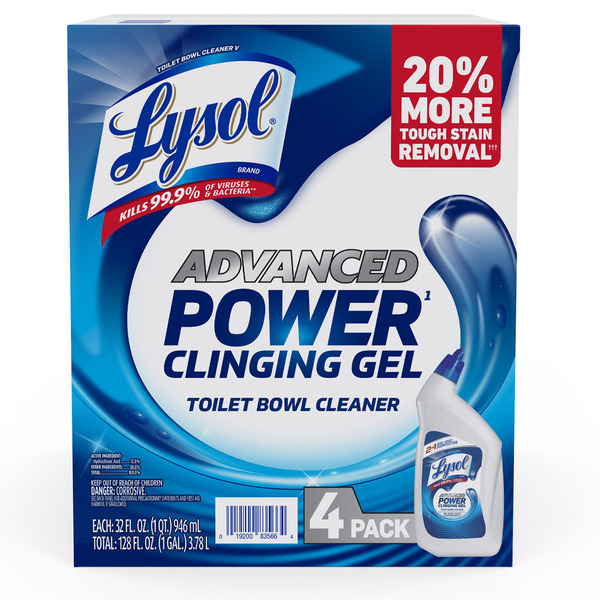 Costco Lysol Advanced Deep Cleaning Power Toilet Bowl Cleaner Same-Day ...
