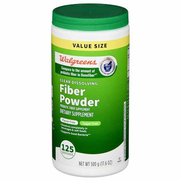 Walgreens Walgreens Clear Soluble Fiber Supplement Powder Same-Day ...