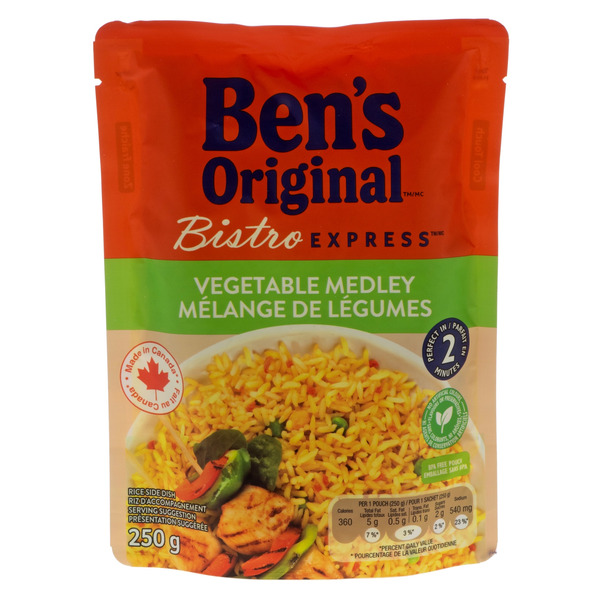 Ben's Original Bistro Express Vegetable Medley Rice Same-Day Delivery ...
