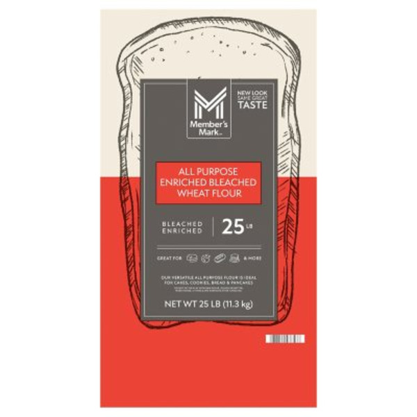 Sam's Club Member’s Mark All Purpose Enriched Bleached Wheat Flour Same ...
