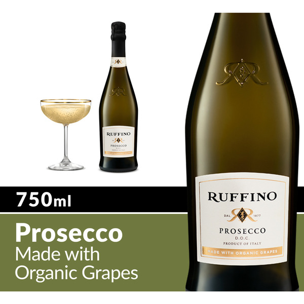 Publix Ruffino Prosecco DOC Made With Organic Grapes, Italian White ...