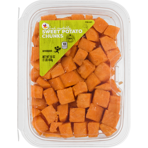 Stop & Shop Store Brand Sweet Potato, Chunks, Fresh Vegetables Same-Day ...