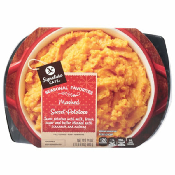 Safeway Signature Cafe Sweet Potatoes, Mashed Pickup | Instacart