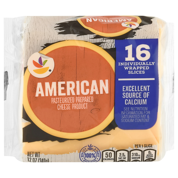 Stop & Shop Store Brand Cheese Slices, American Same-Day Delivery or ...