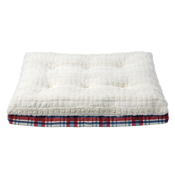 ALDI Plaid Pet Bed - Red Same-Day Delivery or Pickup | Instacart