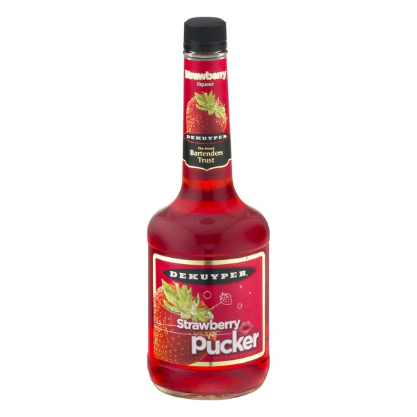 DeKuyper Strawberry Pucker Liqueur (750 ml) - Instacart