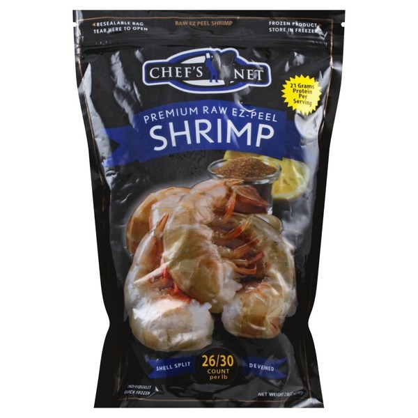 Chefs Net Shrimp Premium Raw Ez Peel 2 Lb Instacart