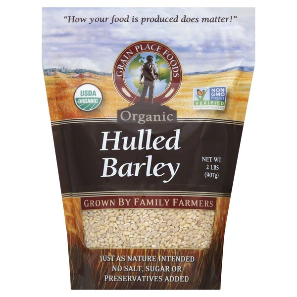 Grain Place Foods Organic Hulled Barley, Bag (2 lb) - Instacart