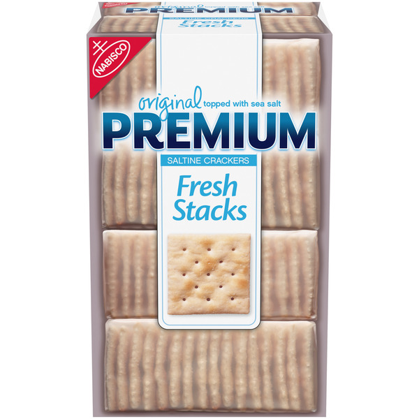 Premium Fresh Stacks Original Saltine Crackers, Travel Snacks, Multi ...