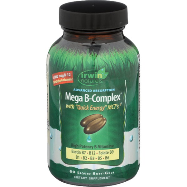 Irwin Naturals Mega B-Complex Same-Day Delivery or Pickup | Sprouts ...