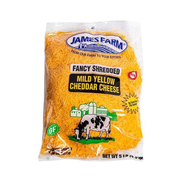 Restaurant Depot James Farm Fancy Shredded Cheddar Cheese Same-Day ...