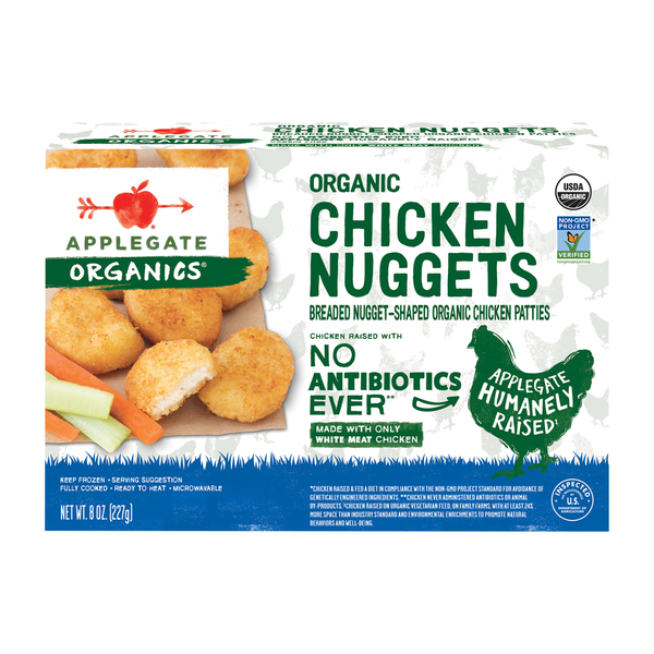 Applegate Organic Chicken Nuggets (Frozen) Same-Day Delivery or Pickup ...