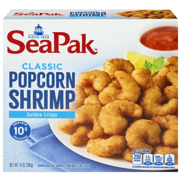 SeaPak Popcorn Shrimp with Oven Crispy Breading, Delicious Seafood Same-Day Delivery or Pickup ...