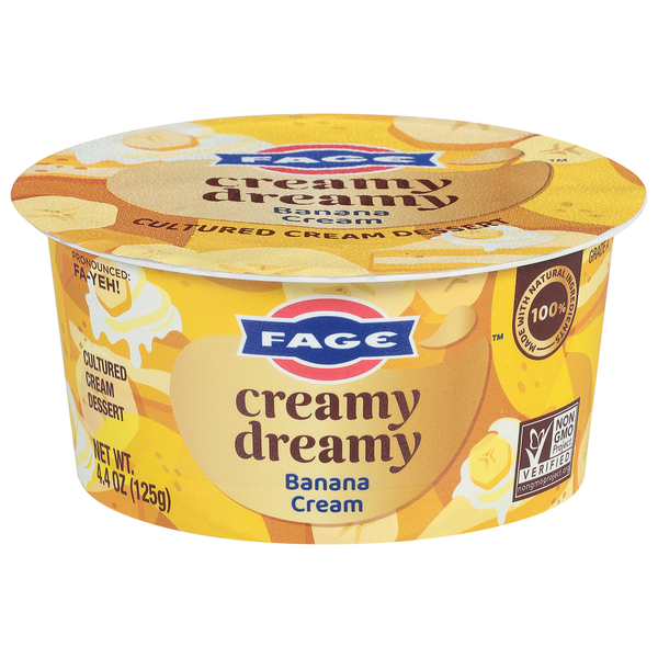FAGE Banana Cultured Cream Dessert Same-Day Delivery or Pickup | Market ...