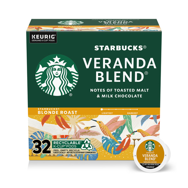 Starbucks Veranda Blend Blonde Roast K-Cup Coffee Same-Day Delivery or ...