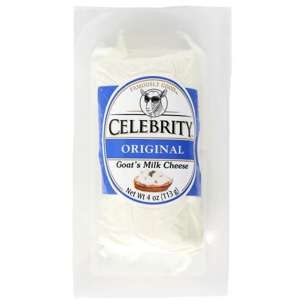Celebrity Goat's Milk Cheese Log, Plain Same-Day Delivery or Pickup ...