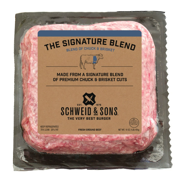 Kroger Schweid & Sons Signature Series The Chuck Brisket Burger Same-Day Delivery or Pickup ...