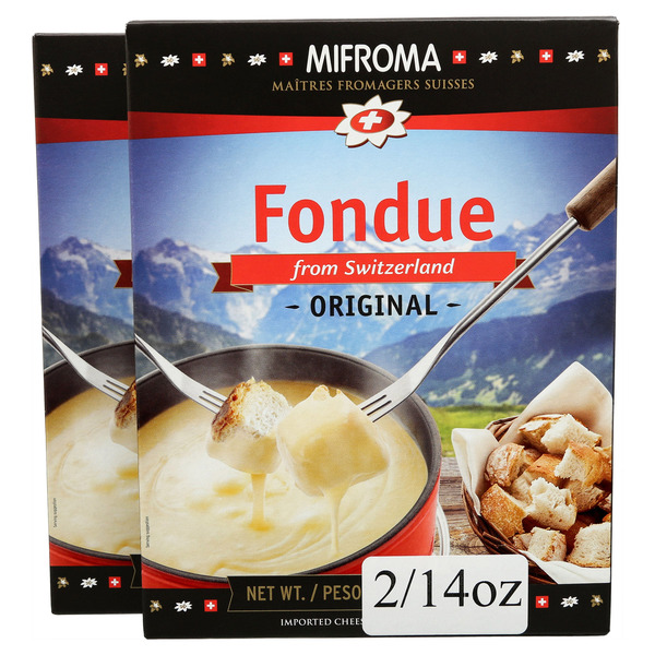 Mifroma Fondue, Product Of Switzerland, 14 oz, 2-count Same-Day ...