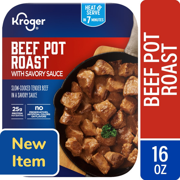 Kroger Kroger Beef Pot Roast with Savory Sauce Same-Day Delivery or ...