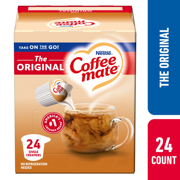 Walmart Coffee mate Original Liquid Coffee Creamer Singles Same-Day ...