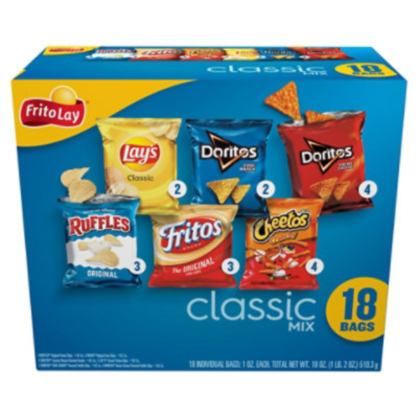 Safeway Frito Lay Snacks Classic Mix Variety Packs Same-Day Delivery or ...
