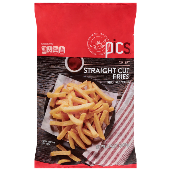 PICS Crispy Straight Cut Fries Same-Day Delivery or Pickup | Market 32 ...