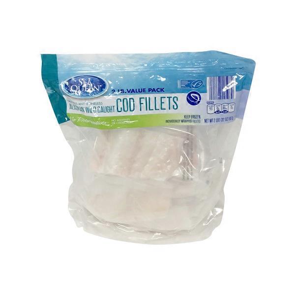 Sea Queen Value Pack Cod Fillets (32 oz) - Instacart
