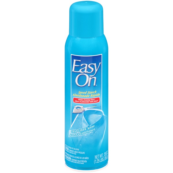 Easy On Speed Crisp Linen Scent Spray Starch (20 oz) - Instacart