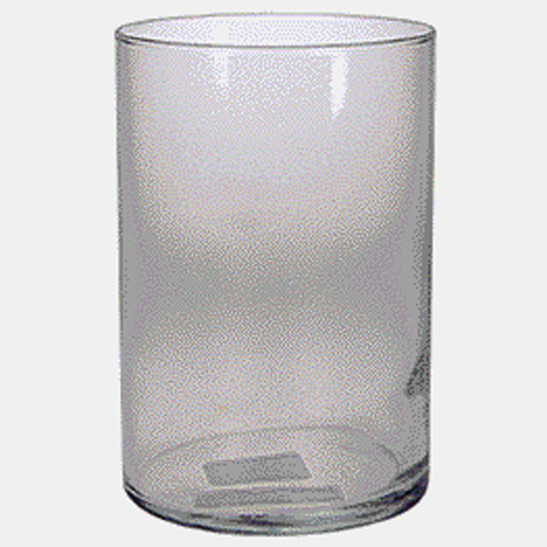 Short Cylinder Clear Glass Vase Same-Day Delivery | Dollarama