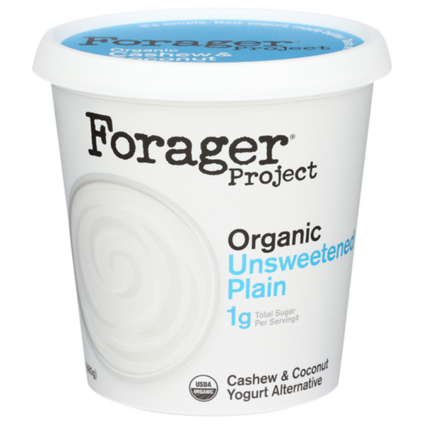 Forager Project Organic Cashew & Coconut Milk Yogurt, Unsweetened Plain ...