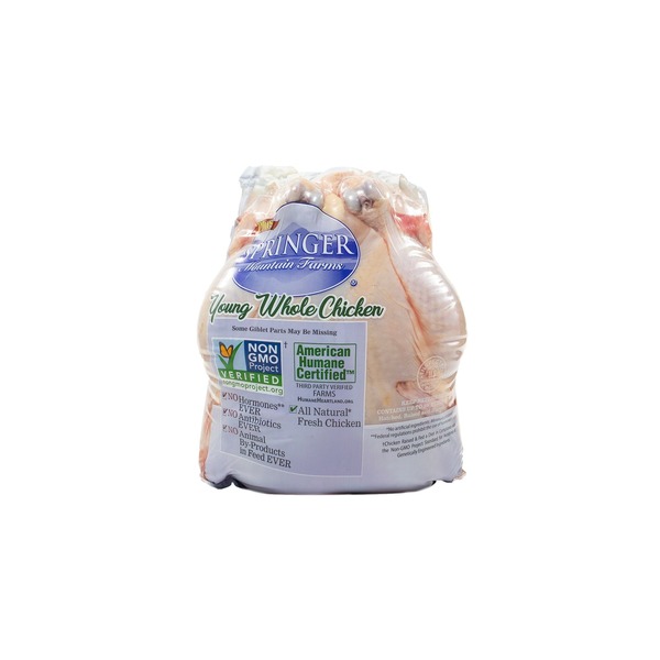Springer Mountain Farms Whole Chicken Same-Day Delivery or Pickup ...